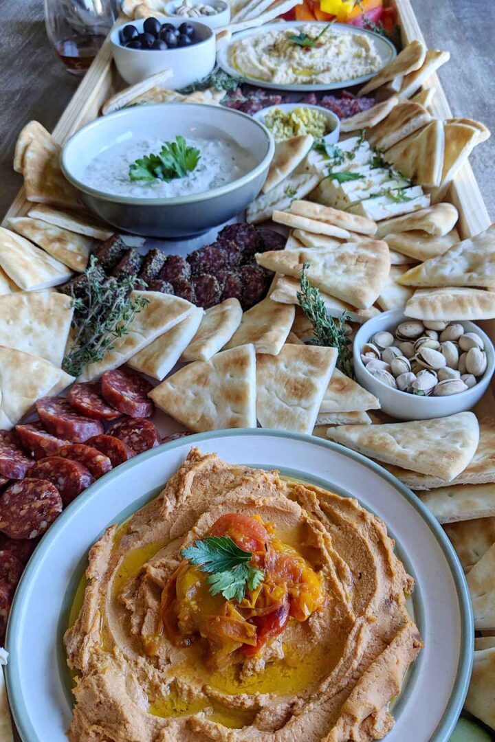 Greek Appetizer Platter - Homebody Eats