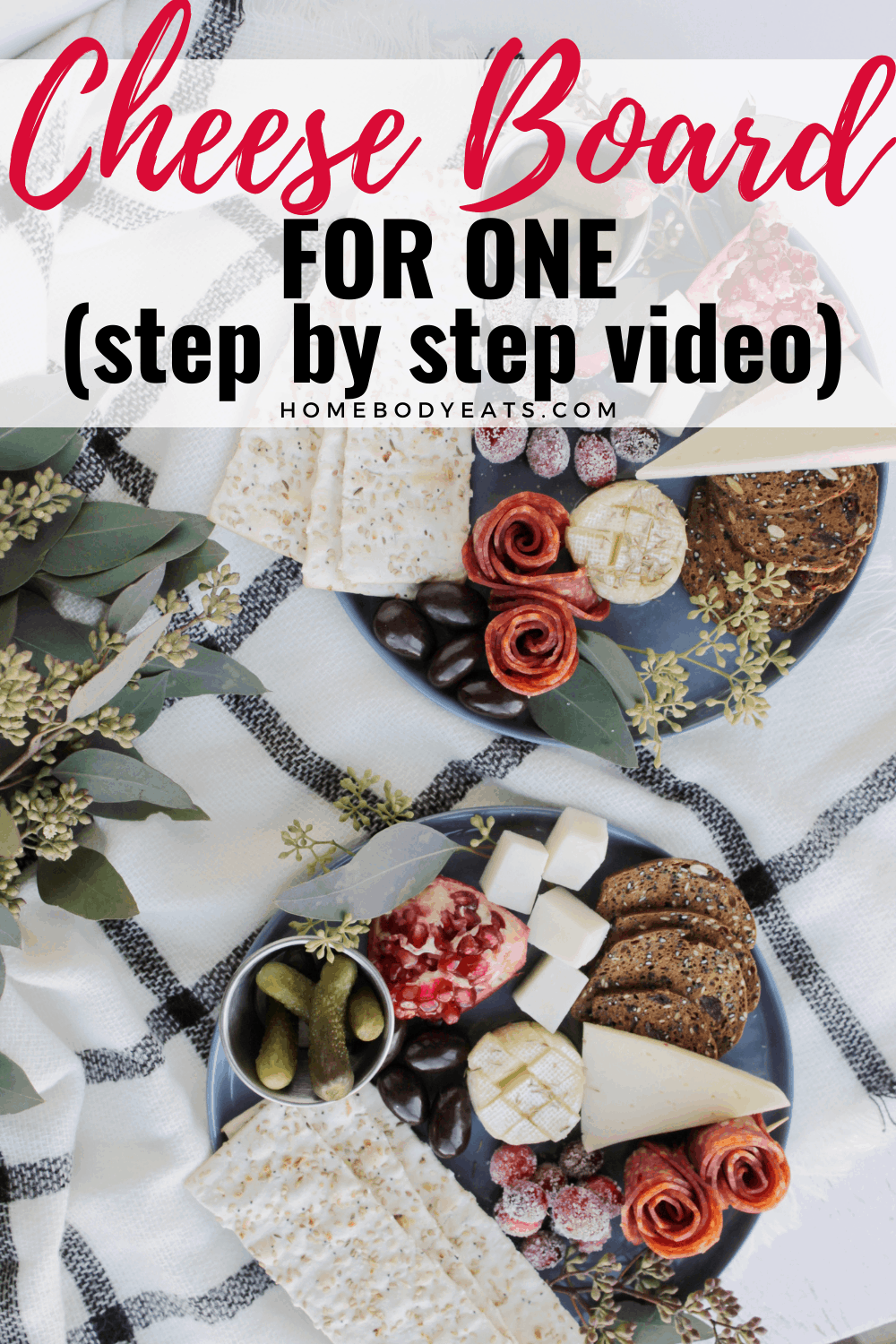 Insanely Easy Individual Cheese Board - Homebody Eats