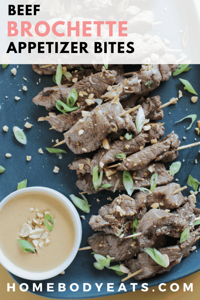 Asian Style Beef Brochettes (Cooks in 5 Minutes) - Homebody Eats