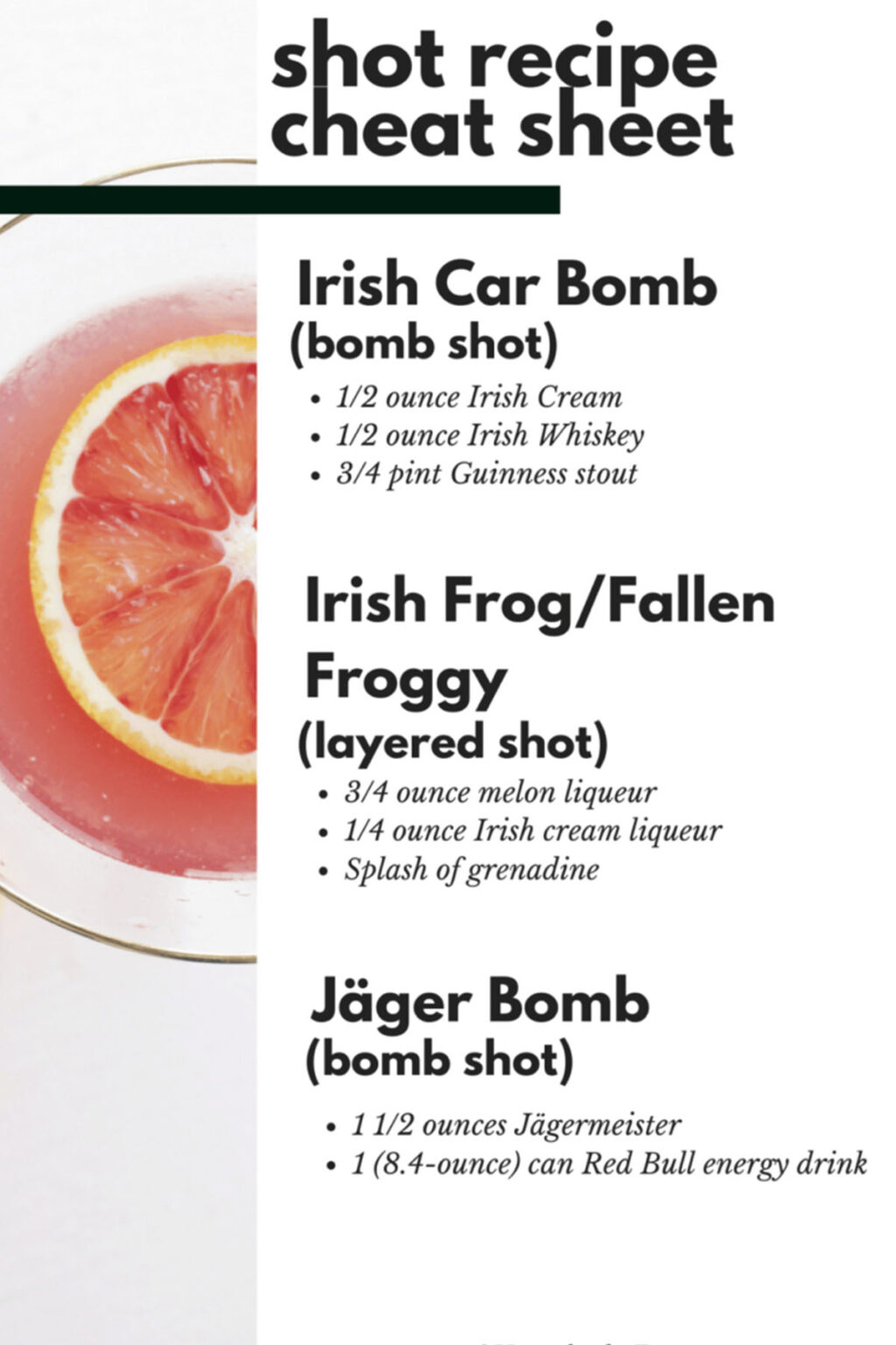 50 Best Shot Recipes To Make At Home, Take With Friends, & Order At The ...