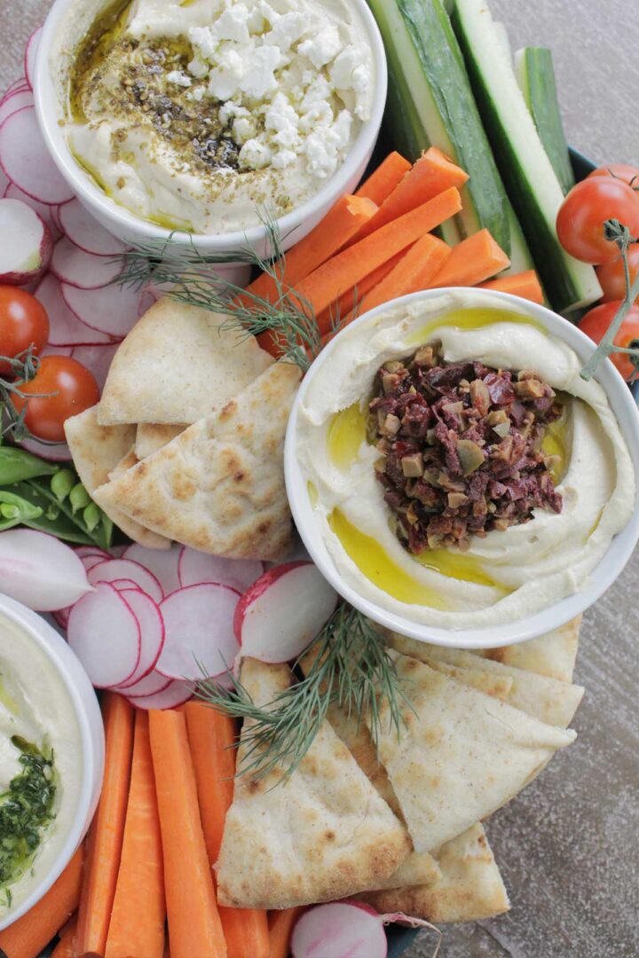 Hummus Platter - Homebody Eats