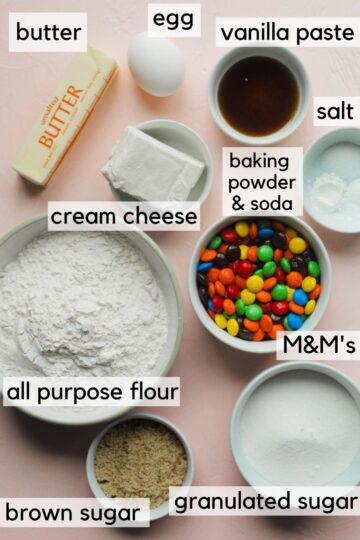 Soft & Thick M&M Sugar Cookies - Homebody Eats