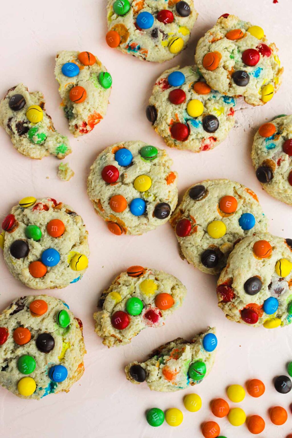 Soft & Thick M&M Sugar Cookies - Homebody Eats