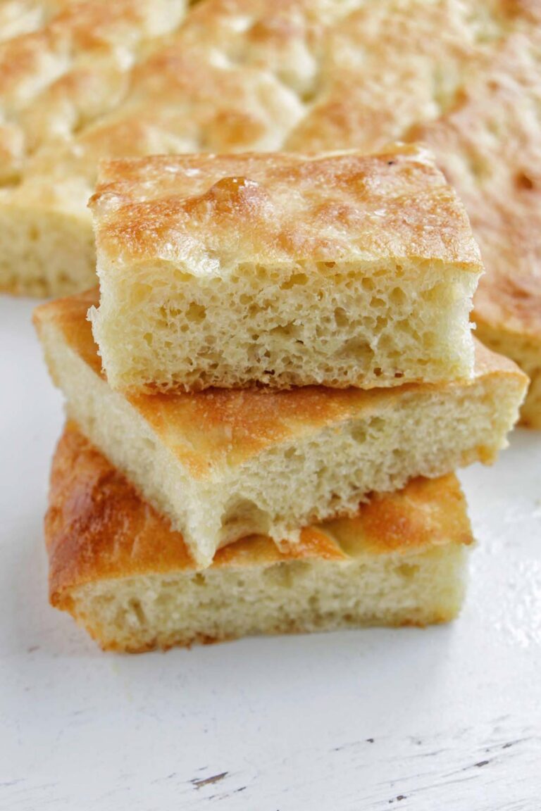 Italian Sheet Pan Focaccia Bread - Homebody Eats