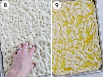 Italian Sheet Pan Focaccia Bread - Homebody Eats