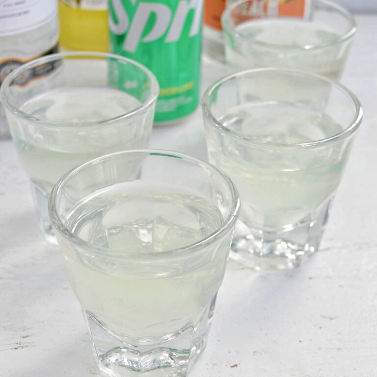White Tea Shots (4 Ingredients) - Homebody Eats