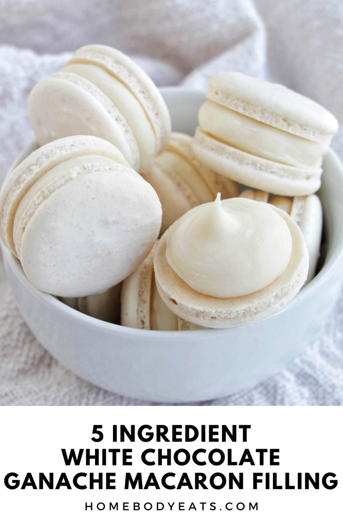 Cream Cheese Macaron Filling (6 Ingredients) - Homebody Eats