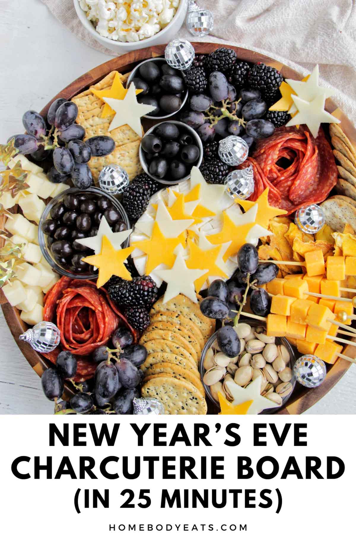 New Year's Eve Charcuterie Board - Homebody Eats