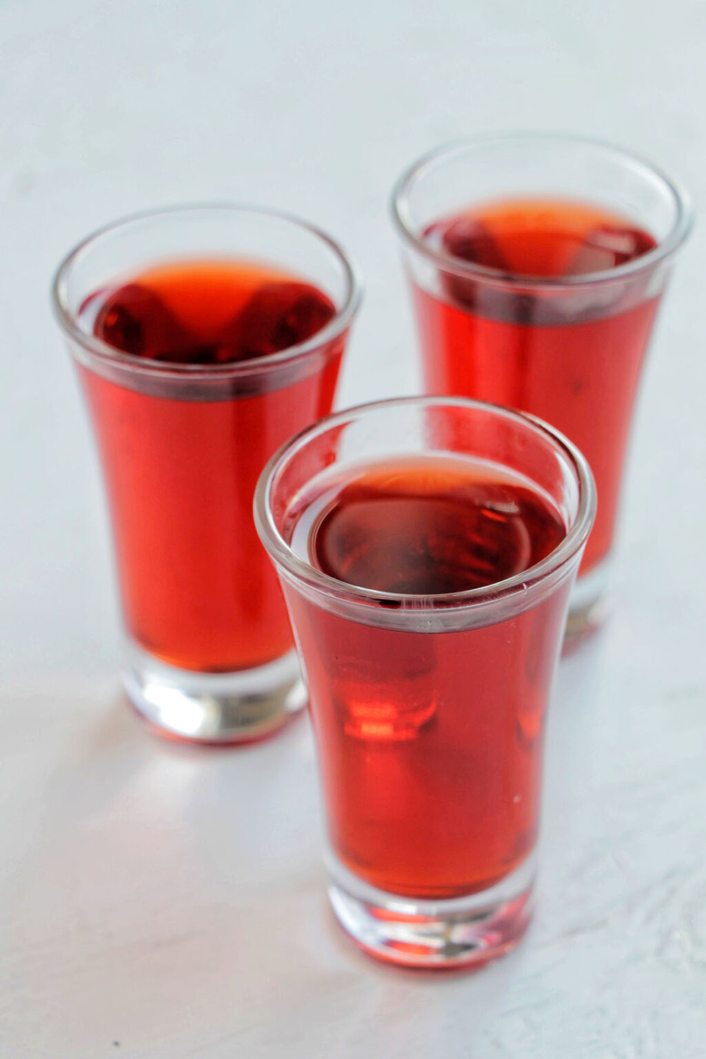 20 Red Colored Shots & Shooters - Homebody Eats