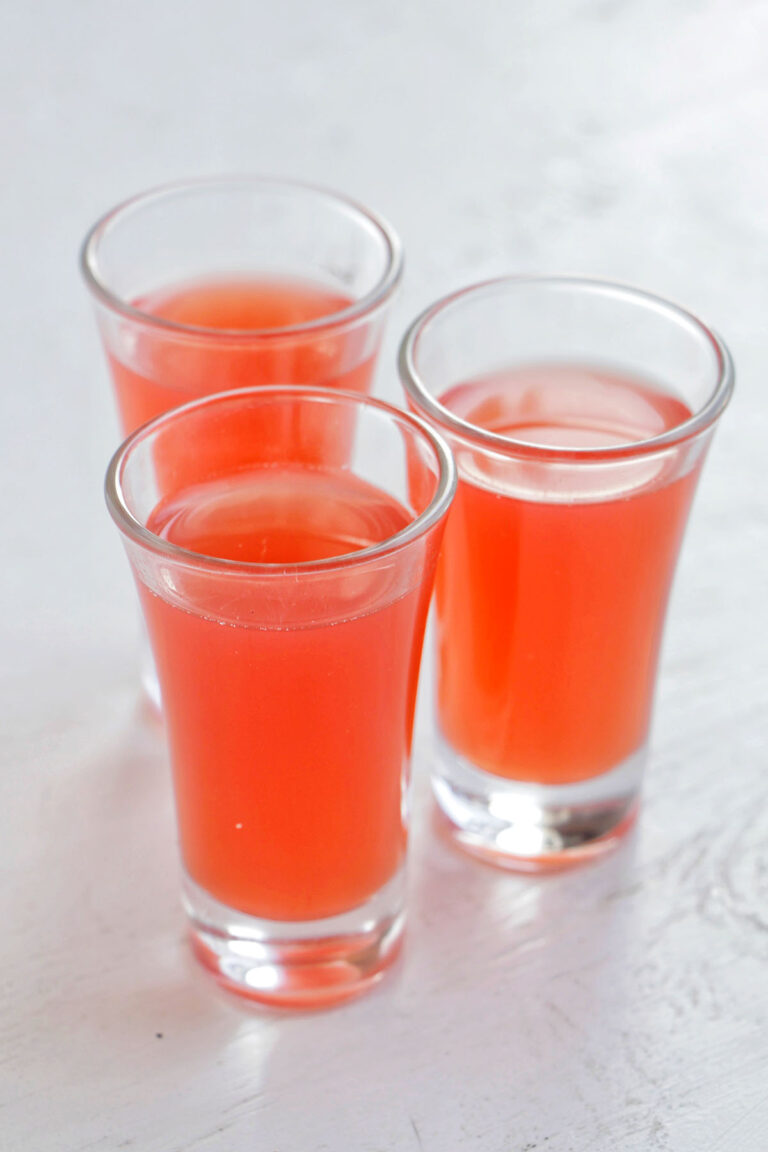 20 Red Colored Shots & Shooters - Homebody Eats