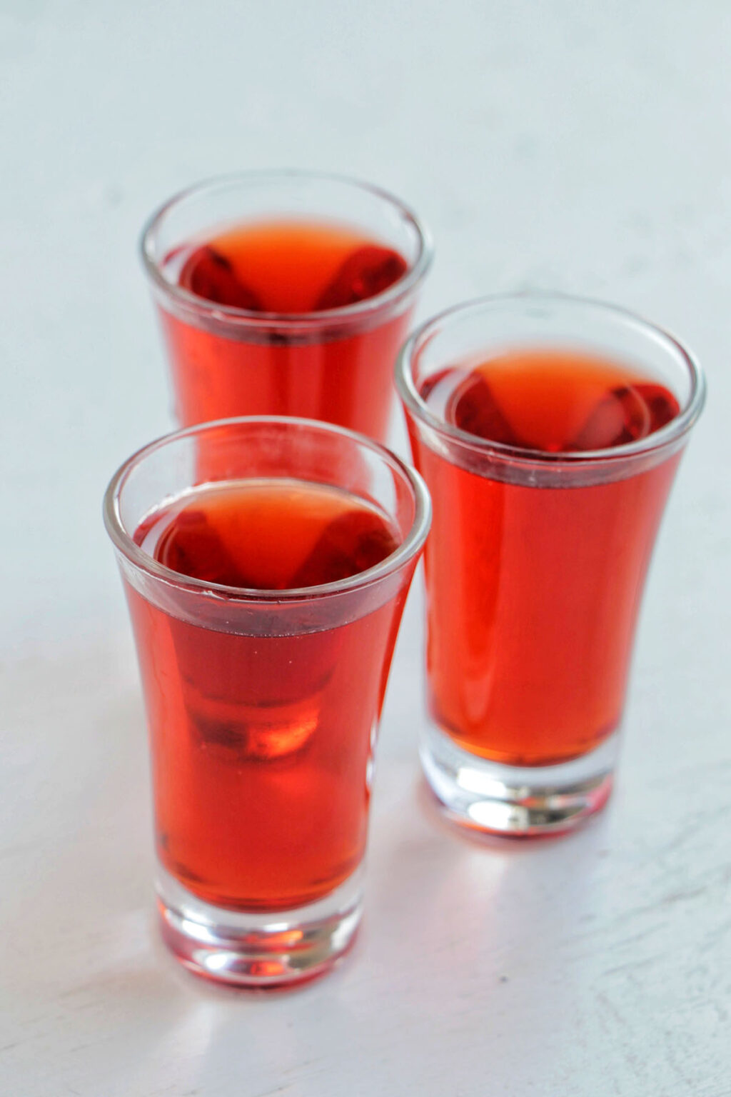 20 Red Colored Shots & Shooters - Homebody Eats