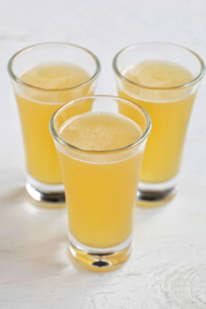 25+ Yellow Colored Shots and Shooter Recipes - Homebody Eats