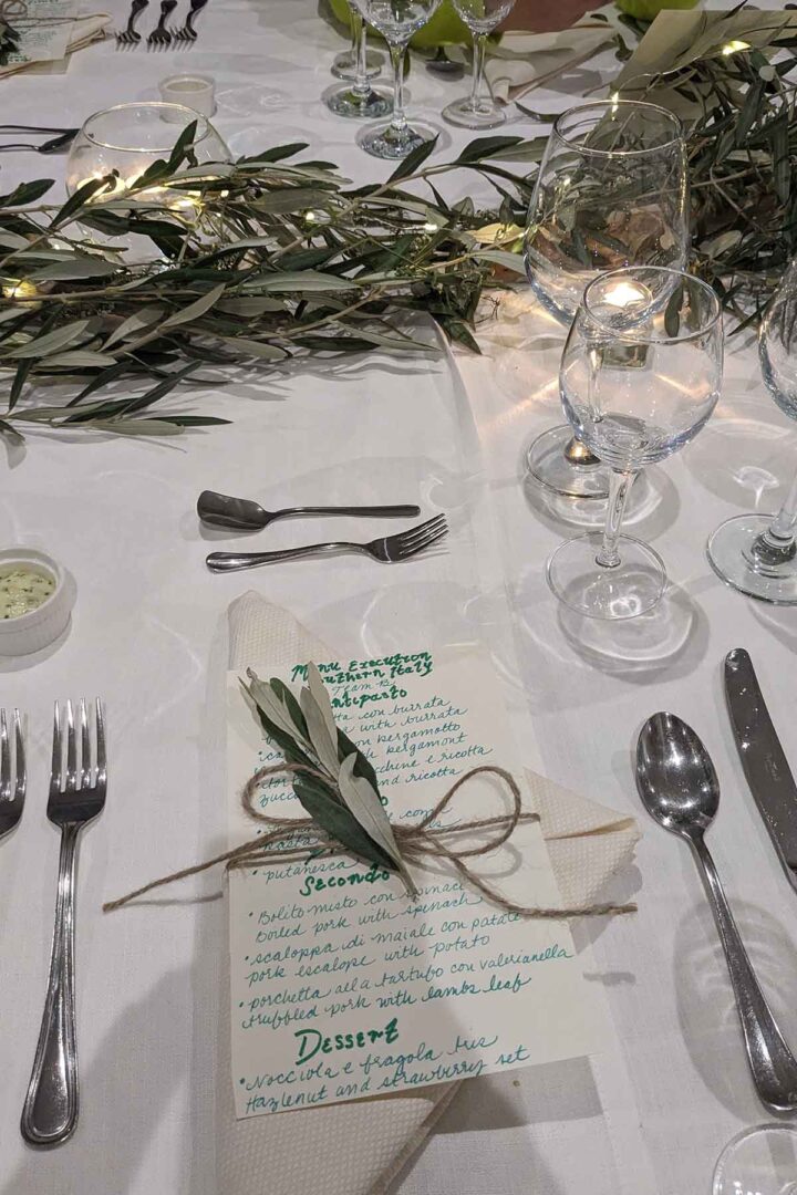 Italian Dinner Courses - Homebody Eats