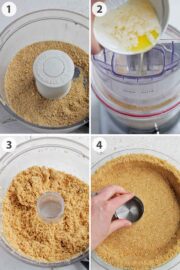 Graham Cracker Crumb Crust (3 Ingredients) - Homebody Eats