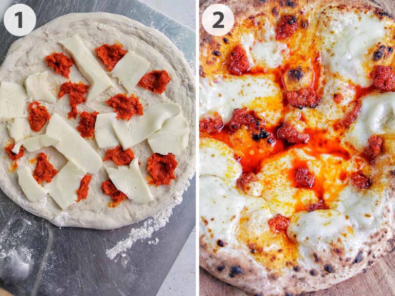 'Nduja Honey Pizza - Homebody Eats