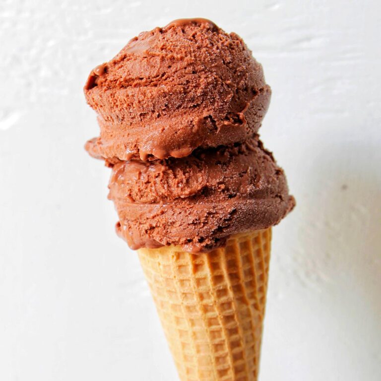 Chocolate Red Wine Italian Gelato - Homebody Eats