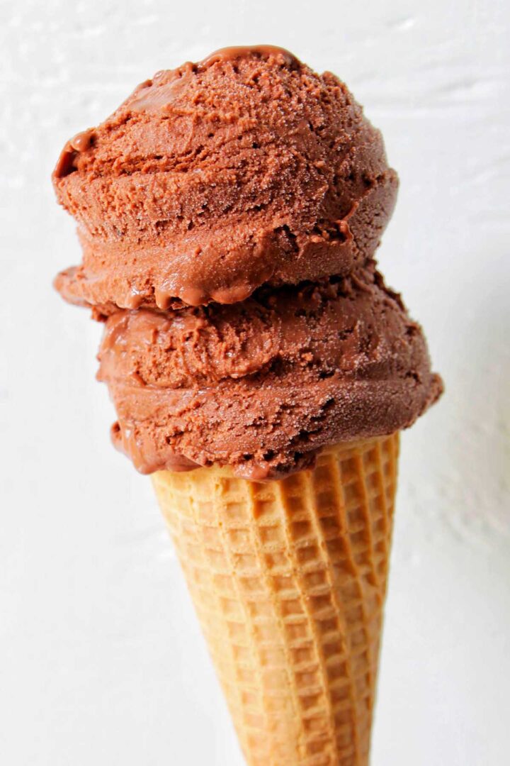 Chocolate Red Wine Italian Gelato - Homebody Eats