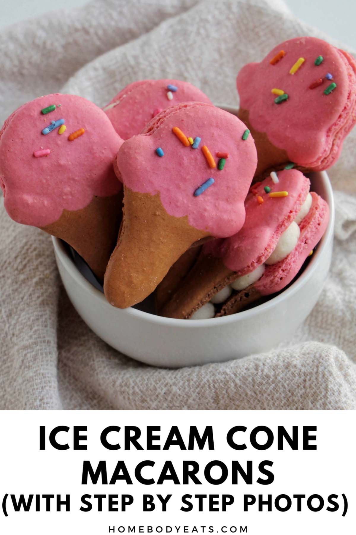 Ice Cream Macarons - Homebody Eats