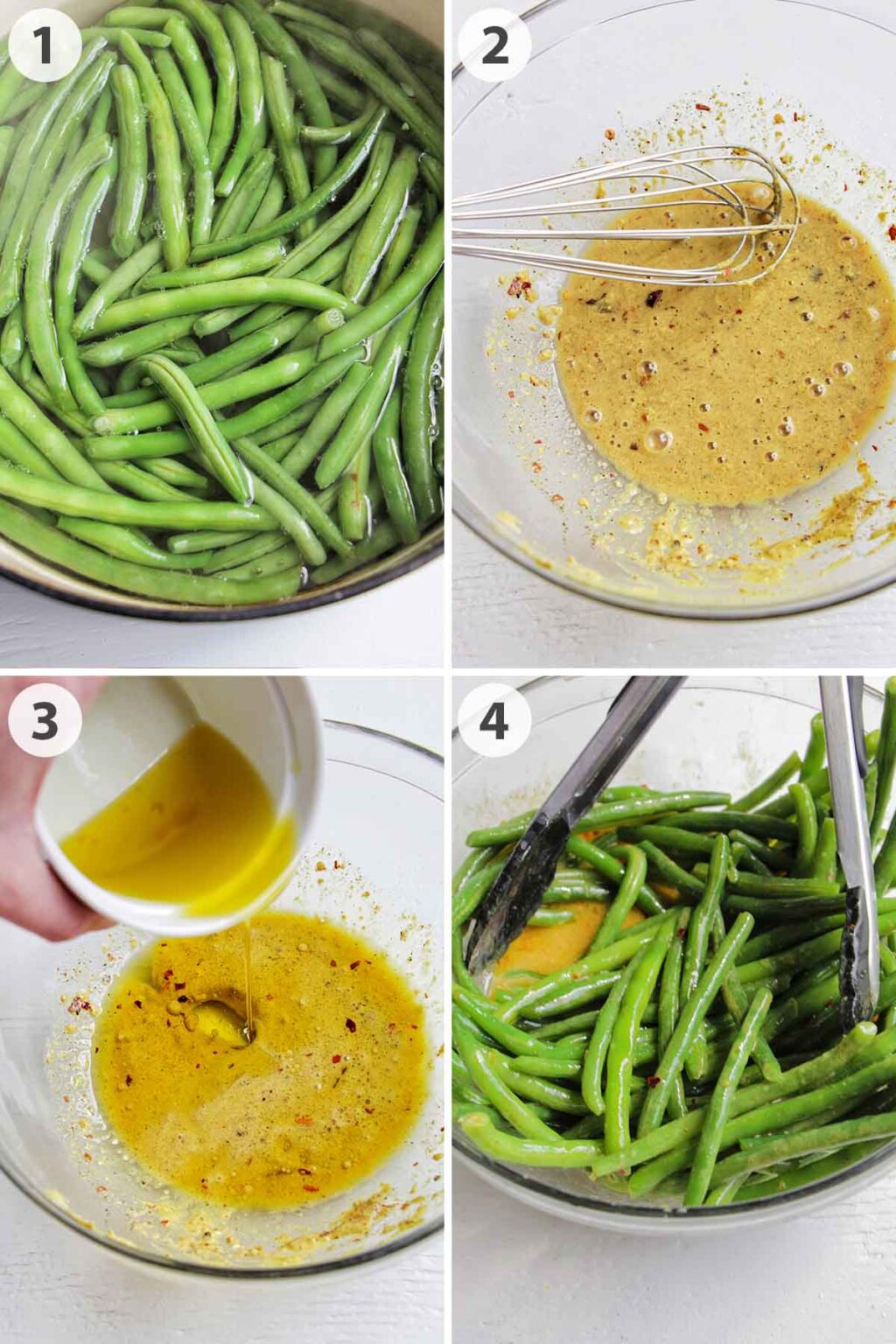 Almond and Blue Cheese Green Beans - Homebody Eats