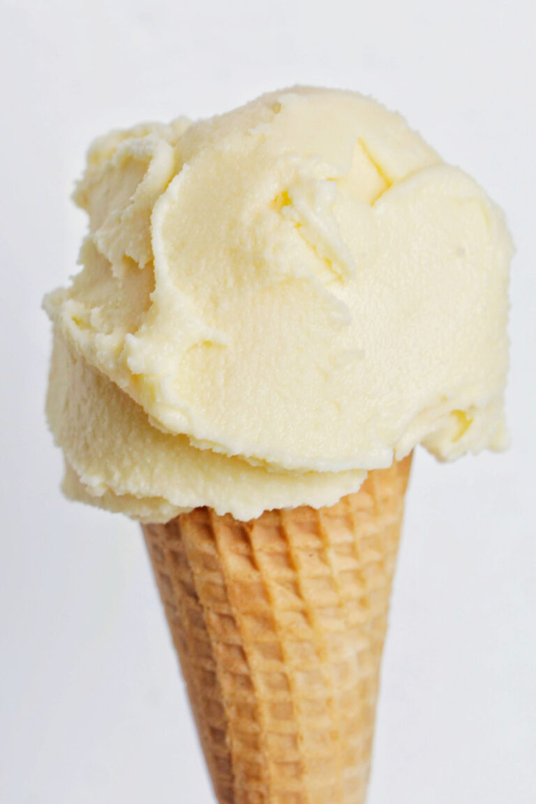 Orange Italian Gelato - Homebody Eats