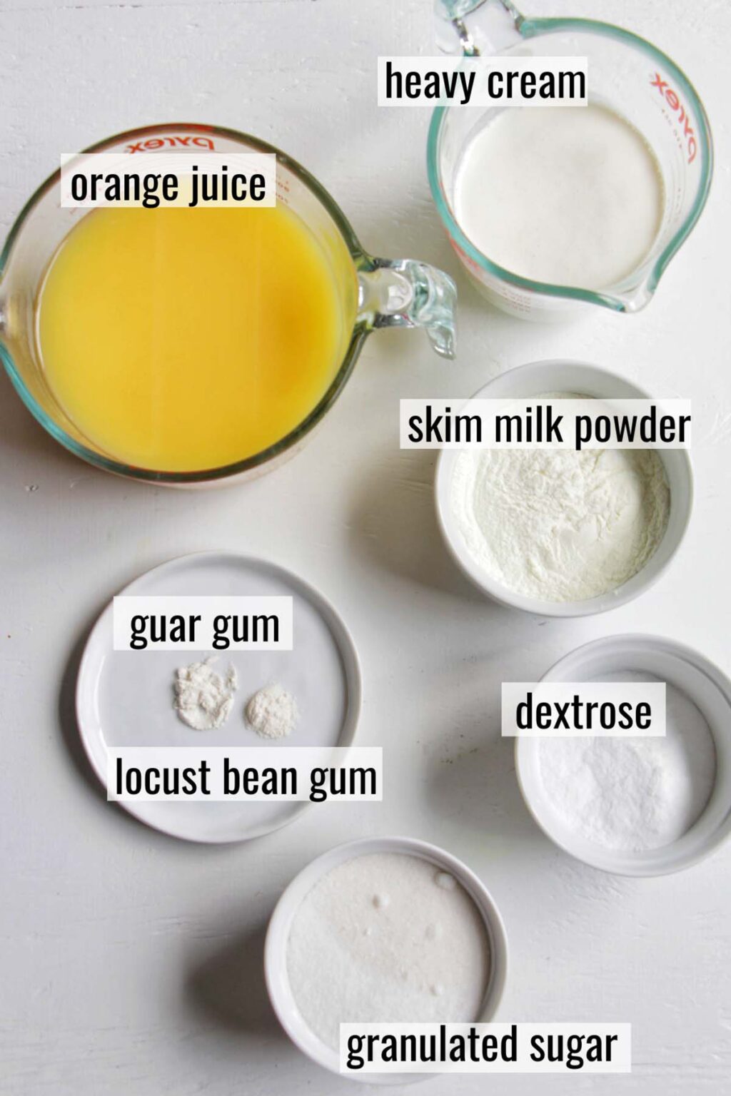 Orange Italian Gelato - Homebody Eats