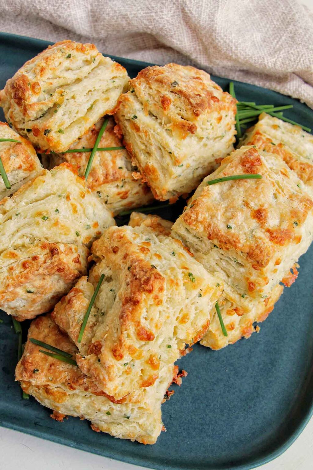 Cheddar Chive Biscuits - Homebody Eats