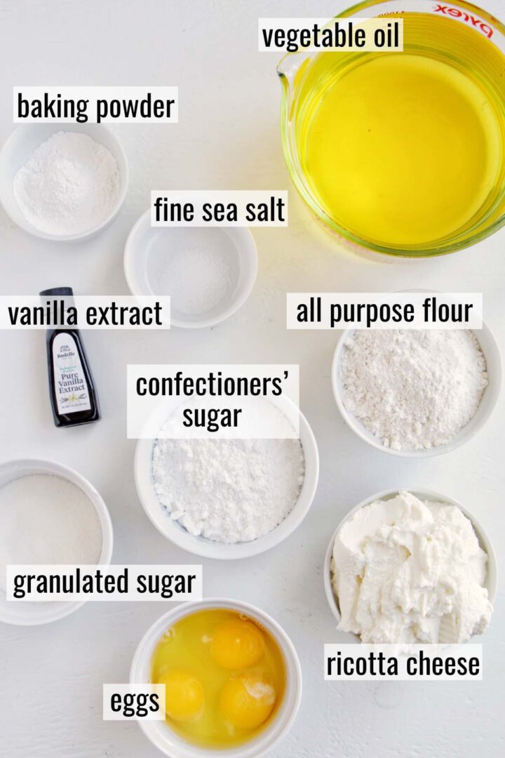 Italian Ricotta Zeppole Donuts - Homebody Eats