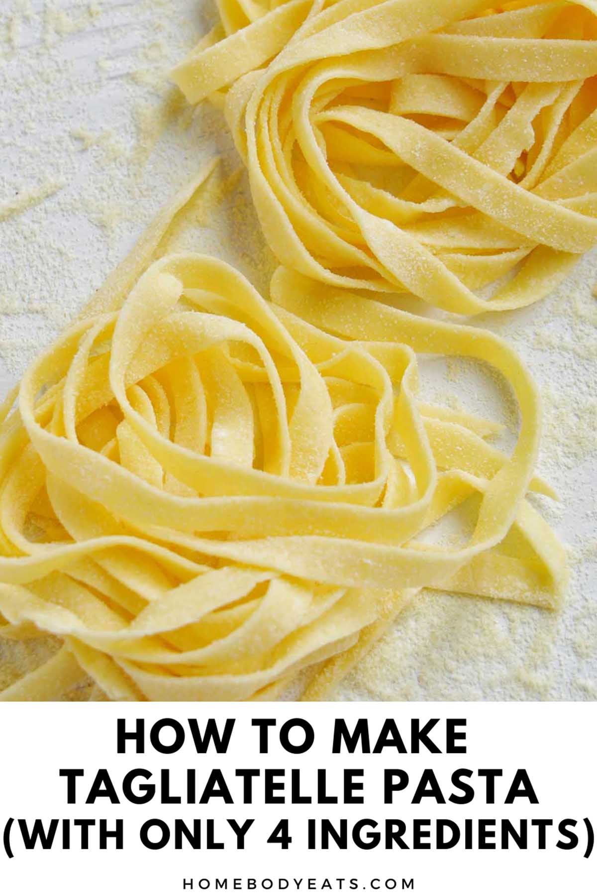 Italian Tagliatelle Pasta - Homebody Eats